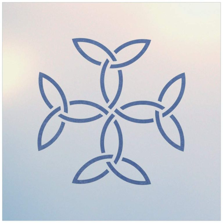 Celtic Knot 3 Stencil | The Artful Stencil