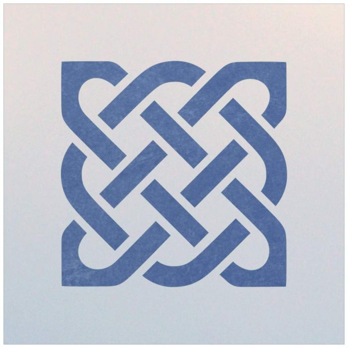 Celtic Knot 1 Stencil | The Artful Stencil