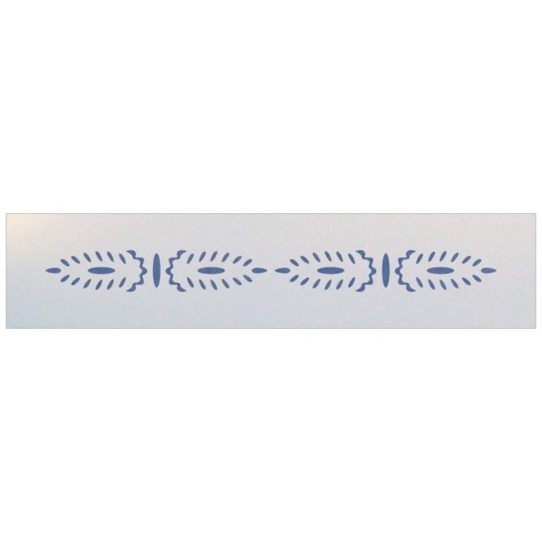 Colonial Border Stencil Template – The Artful Stencil