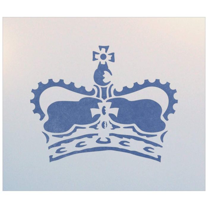 Crown 1 Stencil Template – The Artful Stencil