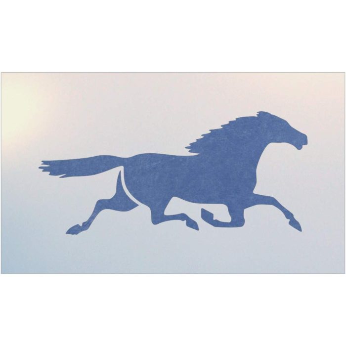 Running Horse Stencil Template | The Artful Stencil